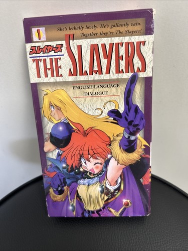 The Slayers Volume 1 VHS 1996 English Dubbed Anime TV TOKYO Original ...