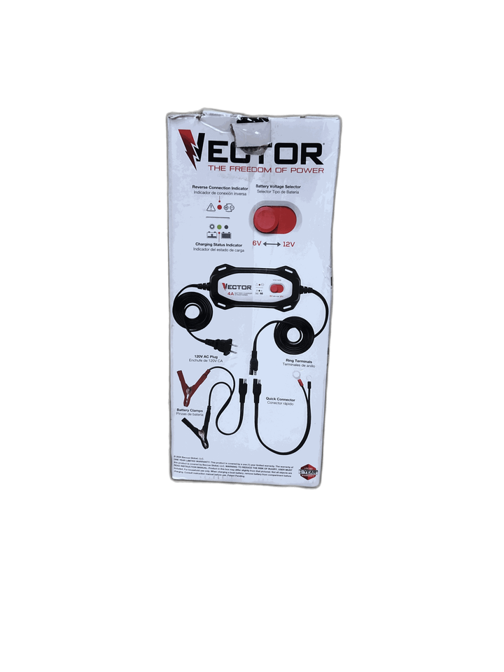 VECTOR 4 Amp Battery Charger/Maintainer | eBay