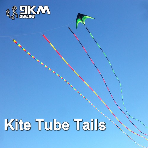 30m/98ft Tube Long Kite Tails 30D Nylon Kite Tail For Delta kites ...