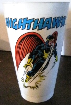NIGHTHAWK 7 ELEVEN SLURPEE COMIC CUP - MARVEL COMICS 1970'S | eBay