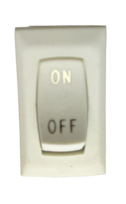 Sigma ON/OFF Rocker Switch 20A 14V DC WHITE, for RV 12V, 2-Pin, SPST | eBay