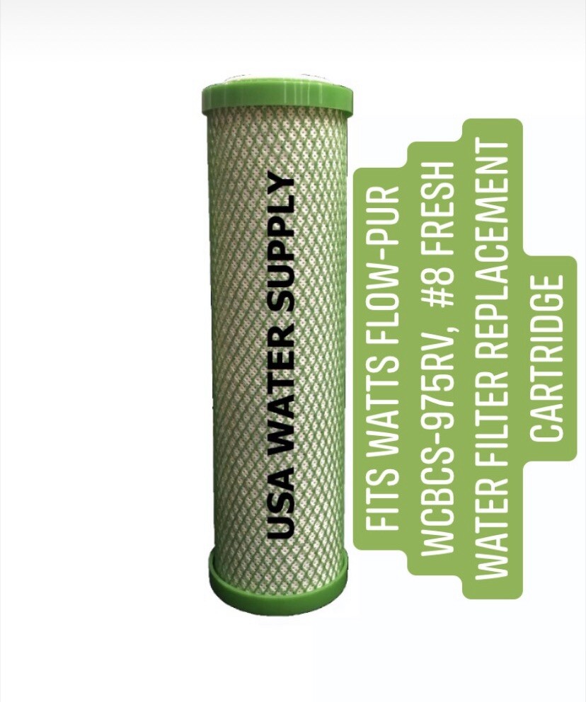 FITS Watts Flow-Pur WCBCS-975RV, #8 Fresh Water Filter Replacement ...