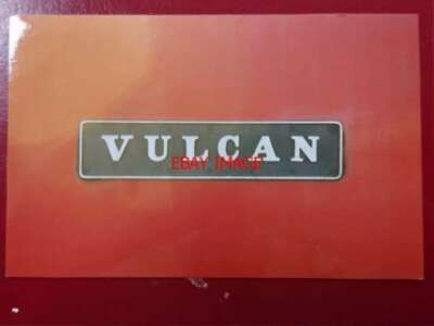 PHOTO BR NAMEPLATE VULCAN | eBay UK