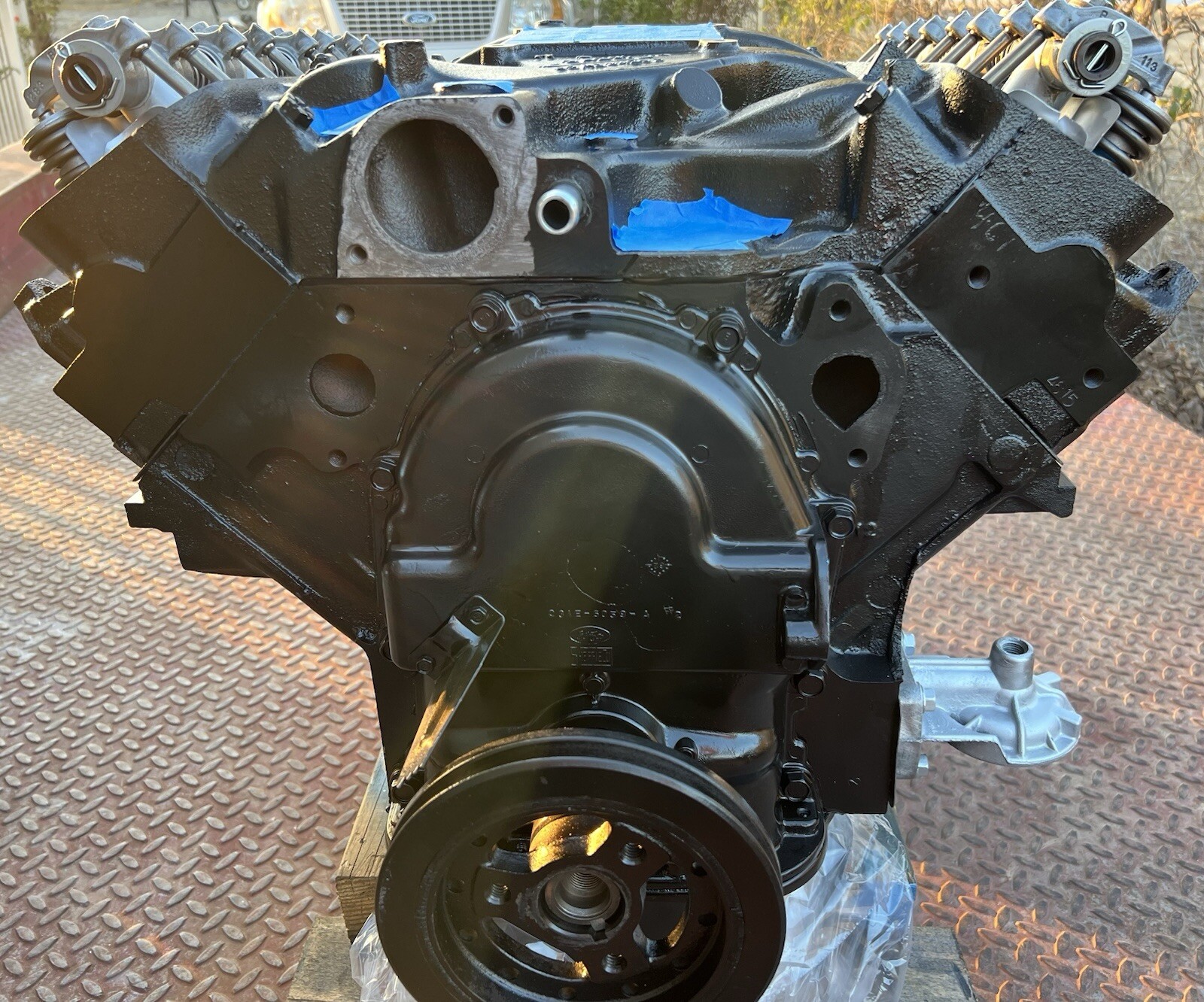 X FORD THUNDERBIRD GALAXIE FE 390 FE390 ENGINE LONG BLOCK 1961-1964 61 ...