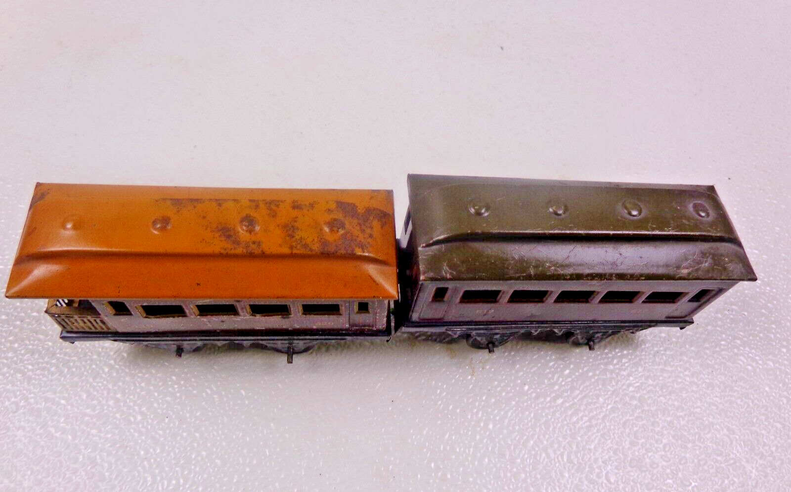 (6) Extremely Rare Bing GBN O Gauge Prewar German Passenger Car Trains ...