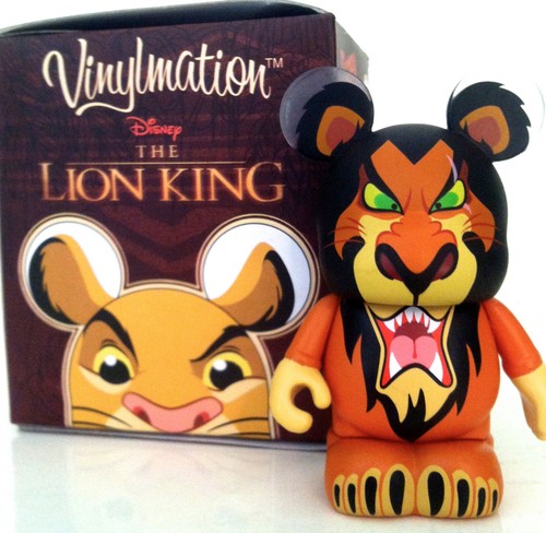 DISNEY VINYLMATION 3" THE LION KING SERIES "SCAR" SIMBA UNCLE MUFASA ...