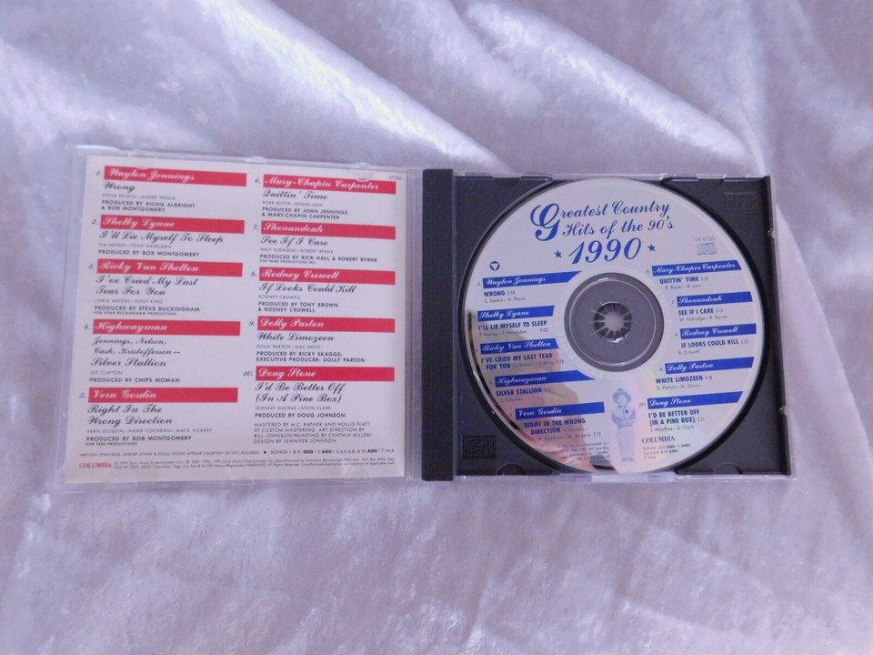 Greatest Country Hits of the 90's - 1990 - CD by Various Artists ...