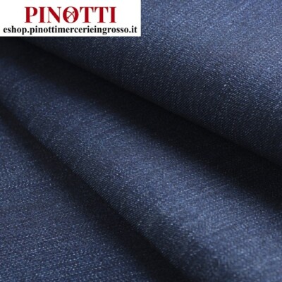 Tessuto stoffa jeans blu denim puro cotone al metro/alto cm 150 | eBay