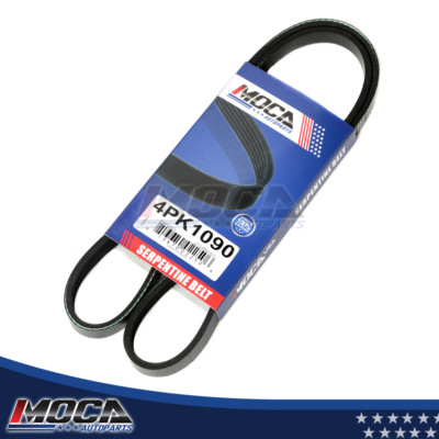 Serpentine Belt Fits Suzuki Toyota Pontiac 2.7L 2.5L,1.5L 4PK1090 EPDM ...