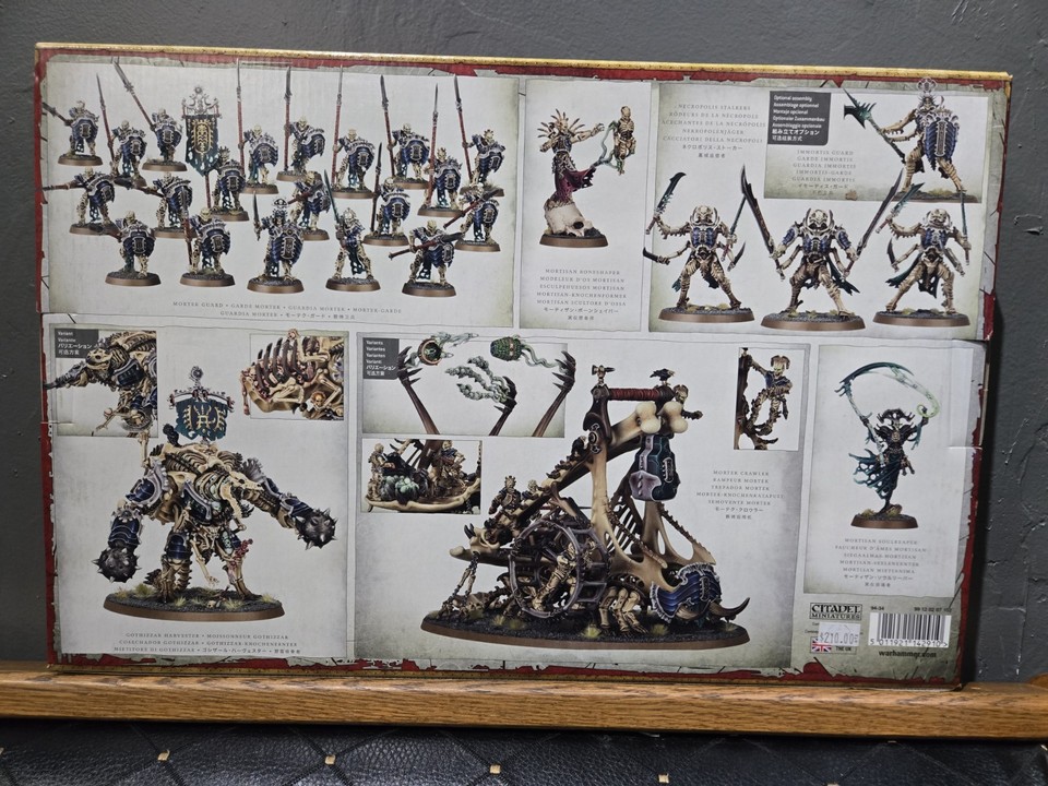 Warhammer Age of Sigmar: Ossiarch Bone Reapers Mortisan Tithe-Echelon ...