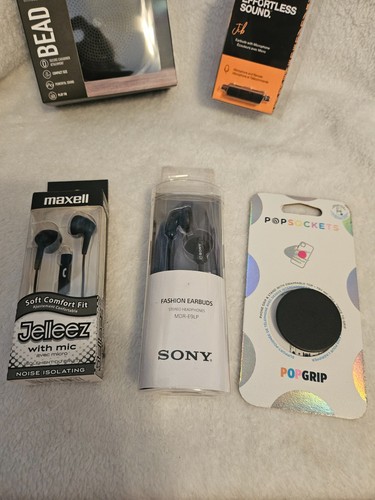 New Lot of five electronics/PopSocket. | eBay