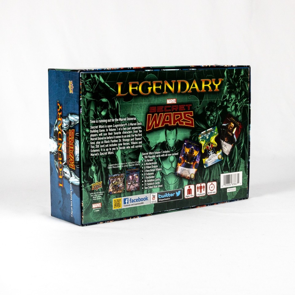 Legendary: A Marvel Deck Building Game + 4 Expansions | eBay