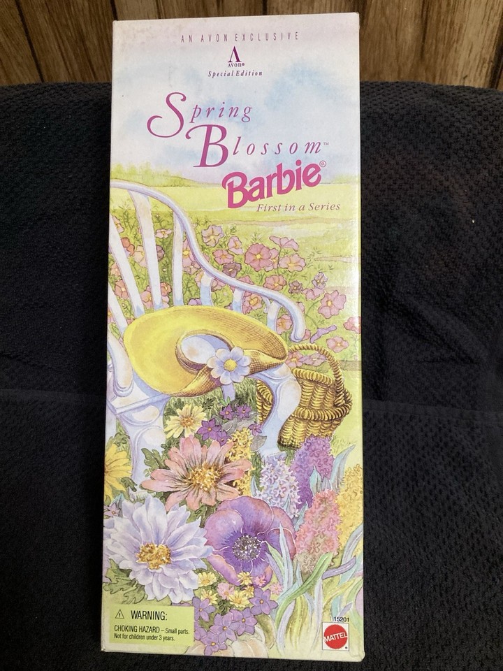 Spring Blossom Barbie Avon Special Edition First in Series 1995 | eBay
