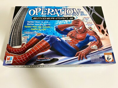 Operation - Spider-Man 3 - Board Game - Milton Bradley | eBay