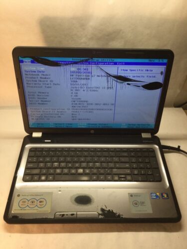 HP Pavilion g7 17" Laptop Intel Core i3-M380-BOOTS/BAD SCREEN -MZ | eBay