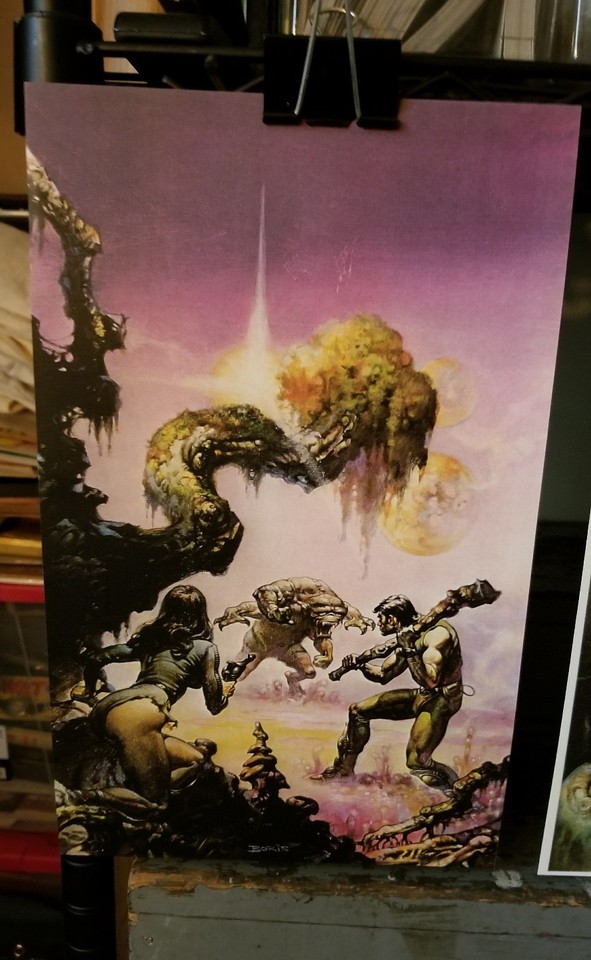 (2) BORIS VALLEJO Art Print Lithographs | eBay