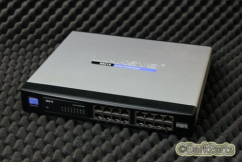 Linksys SR216 16-Port 10/100 Switch | eBay