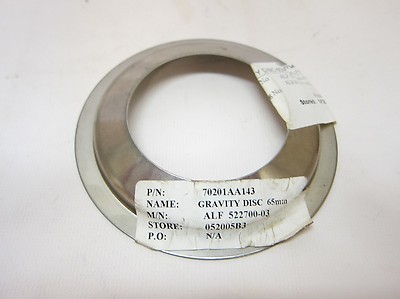 New Alfa Laval 522700-03 65MM Gravity Disc For Centrifugal Oil Purifier ...
