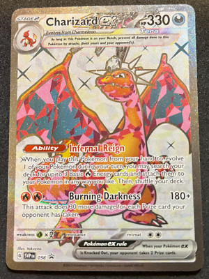 Charizard ex SVP 056 Full Art Holo Black Star Promo NM | eBay