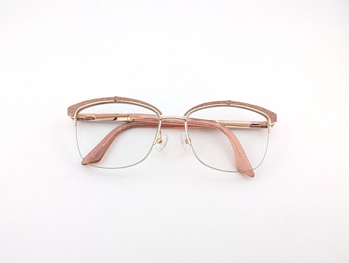 Kay Unger Eyeglasses, Frames Only, K232 GLD, 55-17-140, Metal/Plastic, Pink/Gold | eBay