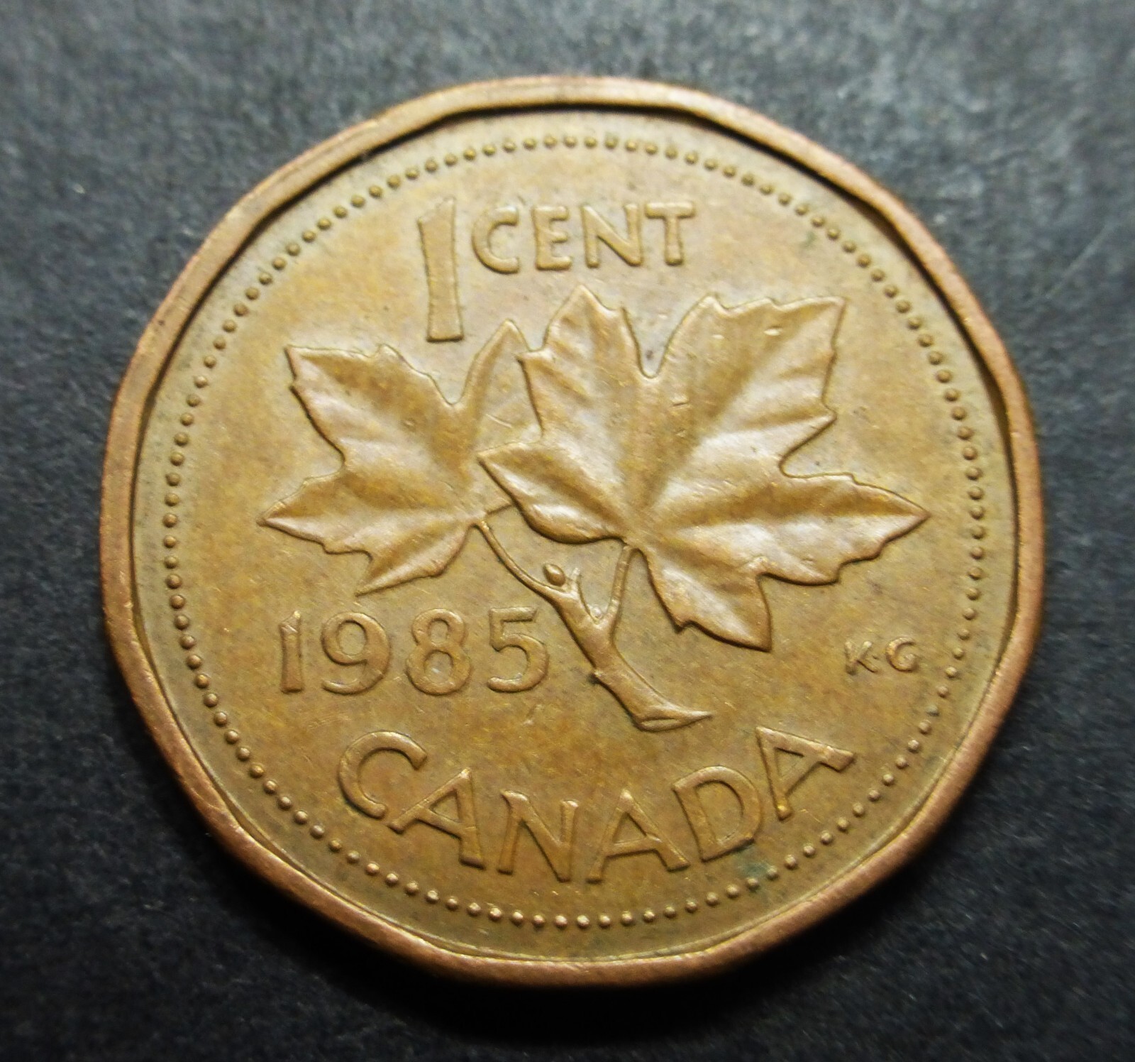 CANADA - Small cent 1985 - Pointed 5 - Rare / Wanted | eBay