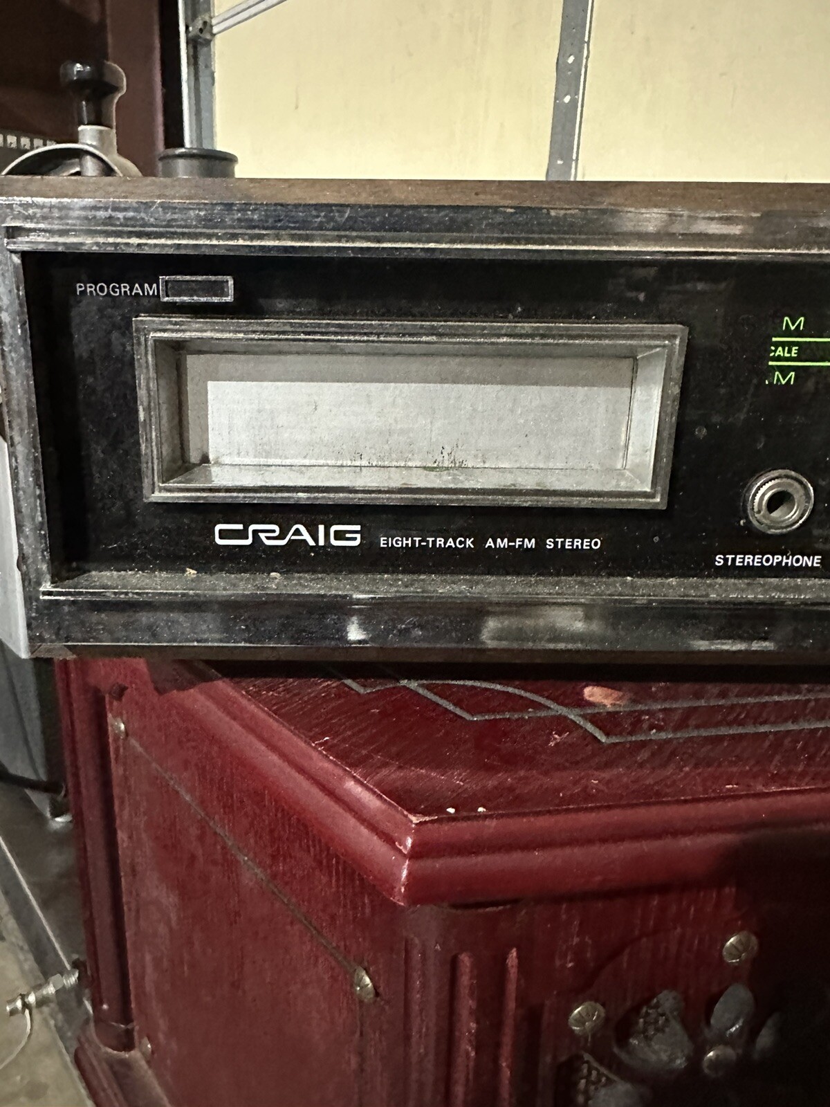 Vintage 1970s Craig FM/AM Stereo 8-Track Player Radio Receiver | Model ...