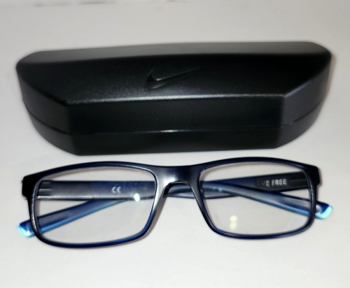 Nike Eyeglasses Frames Only Blue 7090 411 53/17 140 LOT#1 | eBay