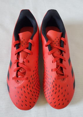Adidas Predator Soccer Cleats Mens Size 5 Red Black Lace Up Low Top ...