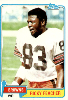 1981 Topps #196 Ricky Feacher | eBay