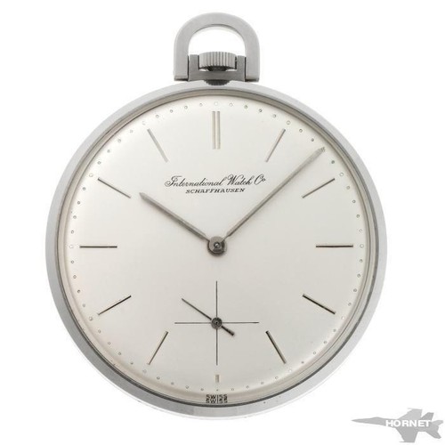 IWC Pocket Watch 210 Small Second Manual Cal.952 Silver Dial Men's | eBay