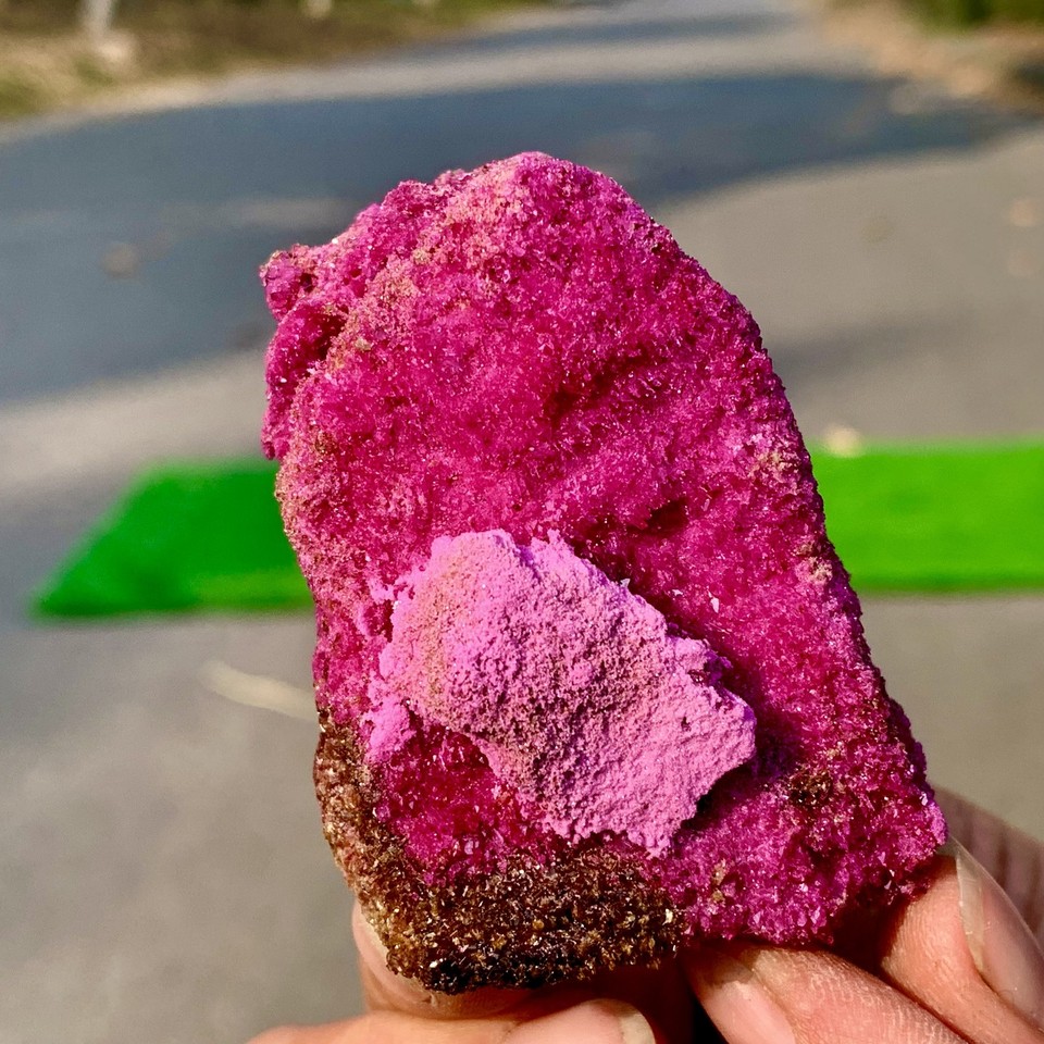 107G Natural Rough Red Corundum Phlogo Pit Mineral Spirits Ruby Raw ...