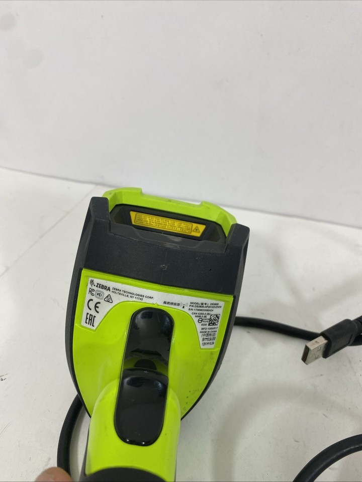 ZEBRA DS3608 Digital Scanner DS3608-HP20103VZWW DS3608-HP- With Cord | eBay