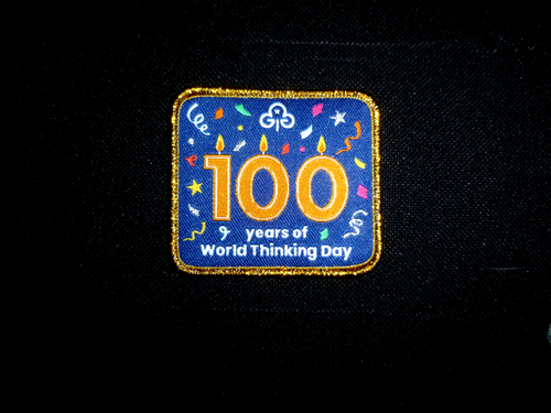 GIRL GUIDES 100 YEARS OF WORLD THINKING DAY 2026 BADGE | eBay UK