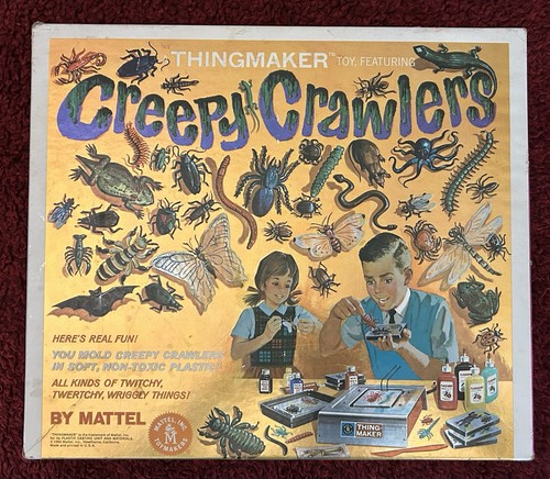 Vintage 1964 Mattel Creepy Crawlers Thingmaker 100% | eBay