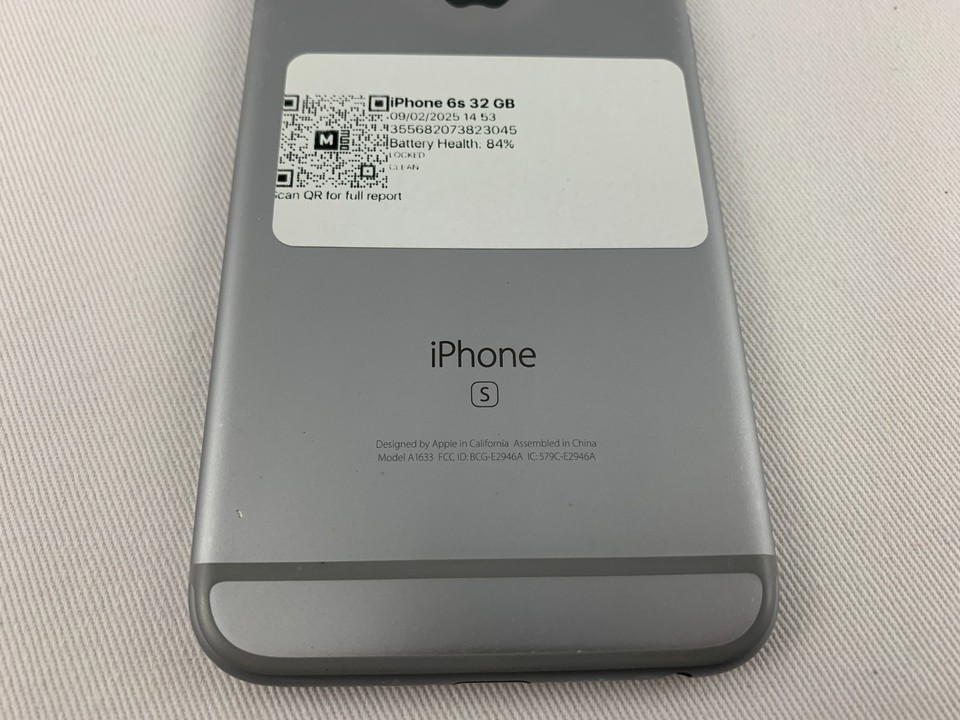 Apple iPhone 6s A1633 Silver 32GB - TESTED & Working, 84% Battery | eBay