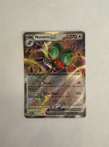 Noivern Ex 091/131 Holo Double Rare Prismatic Evolutions Pokemon TCG NM ...
