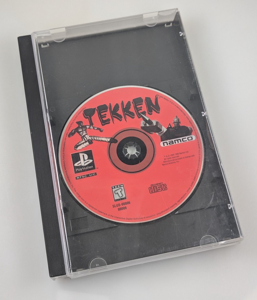 Sony Playstation PS1 - Tekken - Long Box Case and Disc 722674020497| eBay