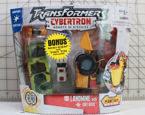 2005 Transformers Cybertron LANDMINE with Mini-Con Dirt Boss New | eBay