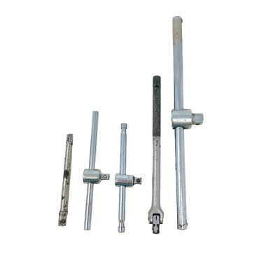 5 Pcs Thorsen and Assorted Sliding T-Handle Socket Breaker Bar & Flex ...