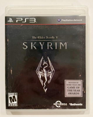 The Elder Scrolls V: Skyrim (PlayStation 3, 2011) 93155117624| eBay
