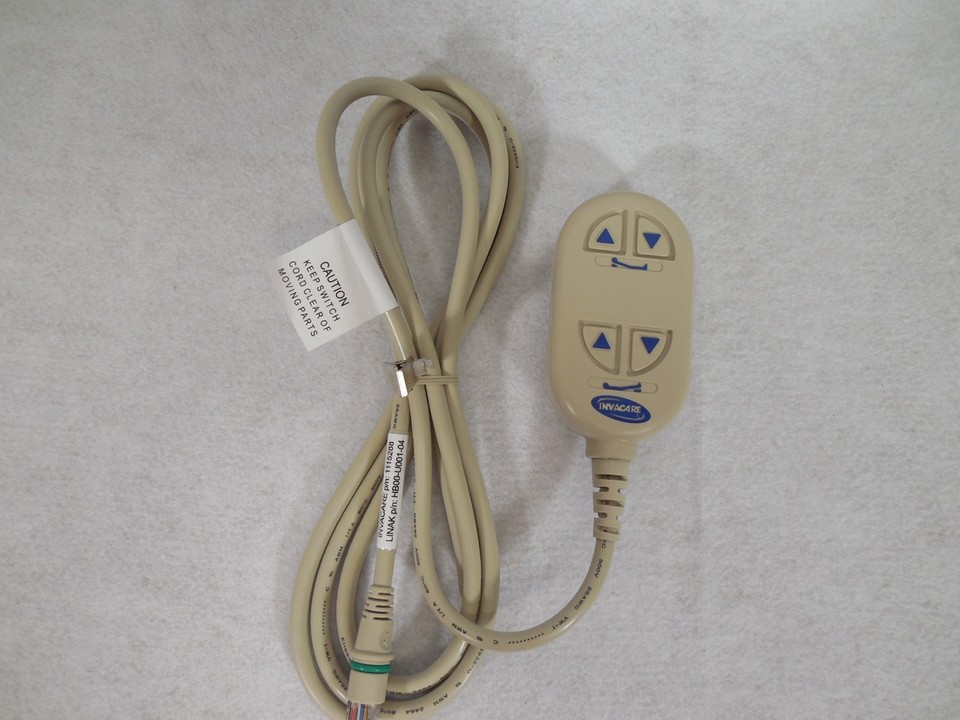 Invacare Semi-electric Hospital Bed Remote Hand Control Pendant Part ...