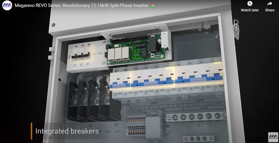 Magarevo 24KWPV All-In-One Hybrid Solar Inverter 16kw Output 48V 120 ...