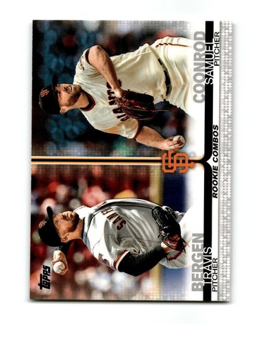 2019 Topps Update Series - Rookie Combos #US238 Sam Coonrod, Travis ...