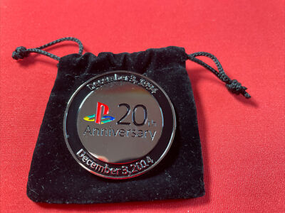 Playstation 20th Anniversary Commemorative Coin 1994-2014 -NEW- RARE | eBay