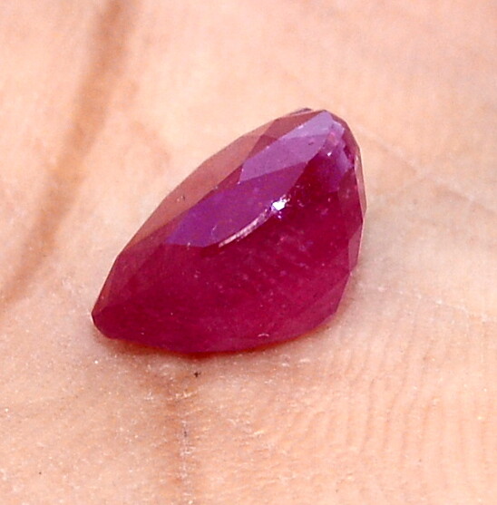 Natural Ruby Heart Shape Cut 8x8 mm 2.54 Cts Deep Red Shade Loose ...