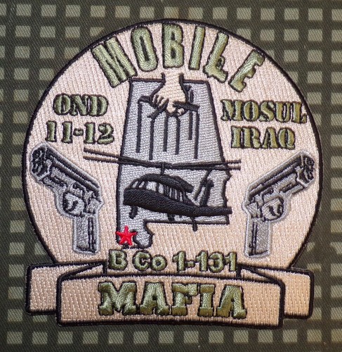 US Army B Co, 1st Battalion, 131st Aviation Regiment OND 2011-12 Patch ...