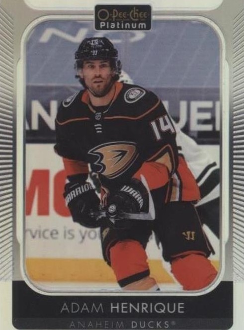2021-22 O-Pee-Chee Platinum - Adam Henrique #88 Rainbow for sale online ...