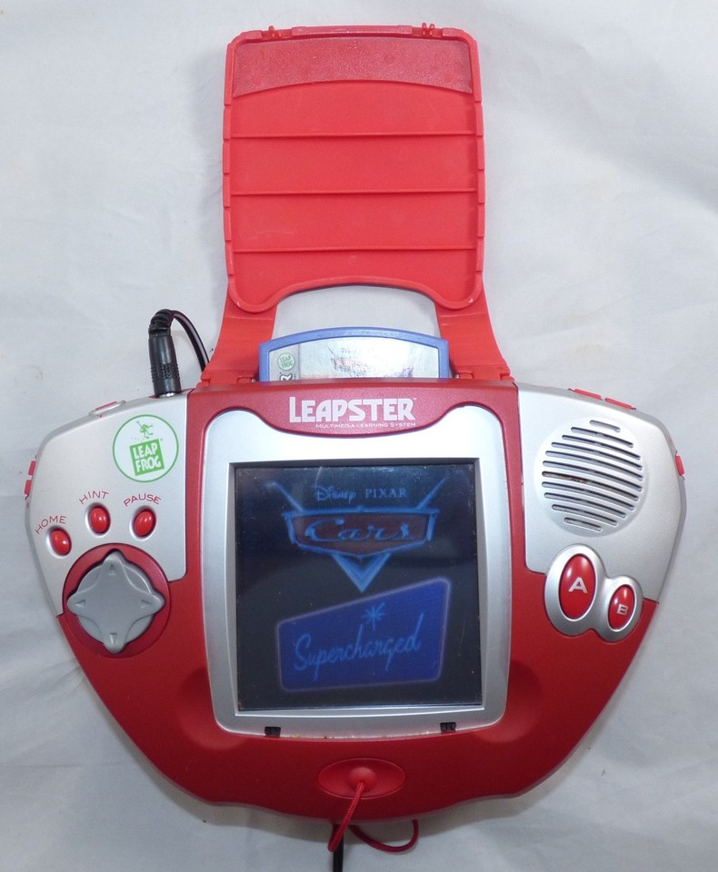 Leap Frog (20208) Red Leapster Multimedia Learning System w/ 6 Games ...