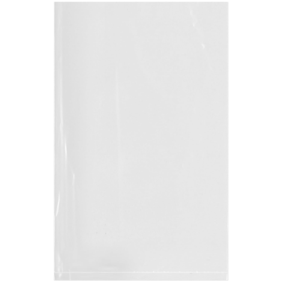 5" X 8" (Pack of 100), 2 Mil Flat Open Clear Plastic Poly Bags | eBay