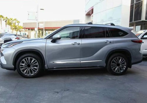 For Toyota Highlander/Kluger 2020-2024 Chrome Body Side Door Molding ...